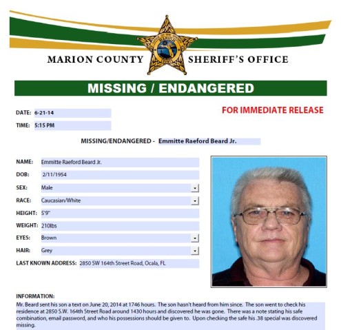 Ocala Post (Ocala News) - Missing Ocala man found dead