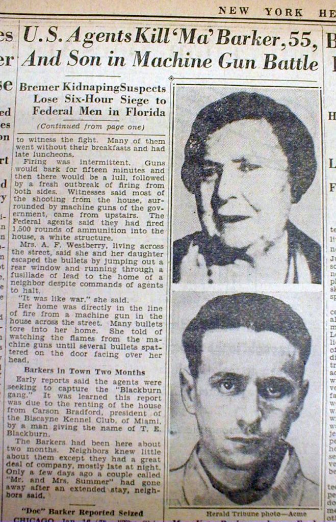 Ocala Post (Ocala News) - Home of infamous gangster 'Ma' Barker to move ...